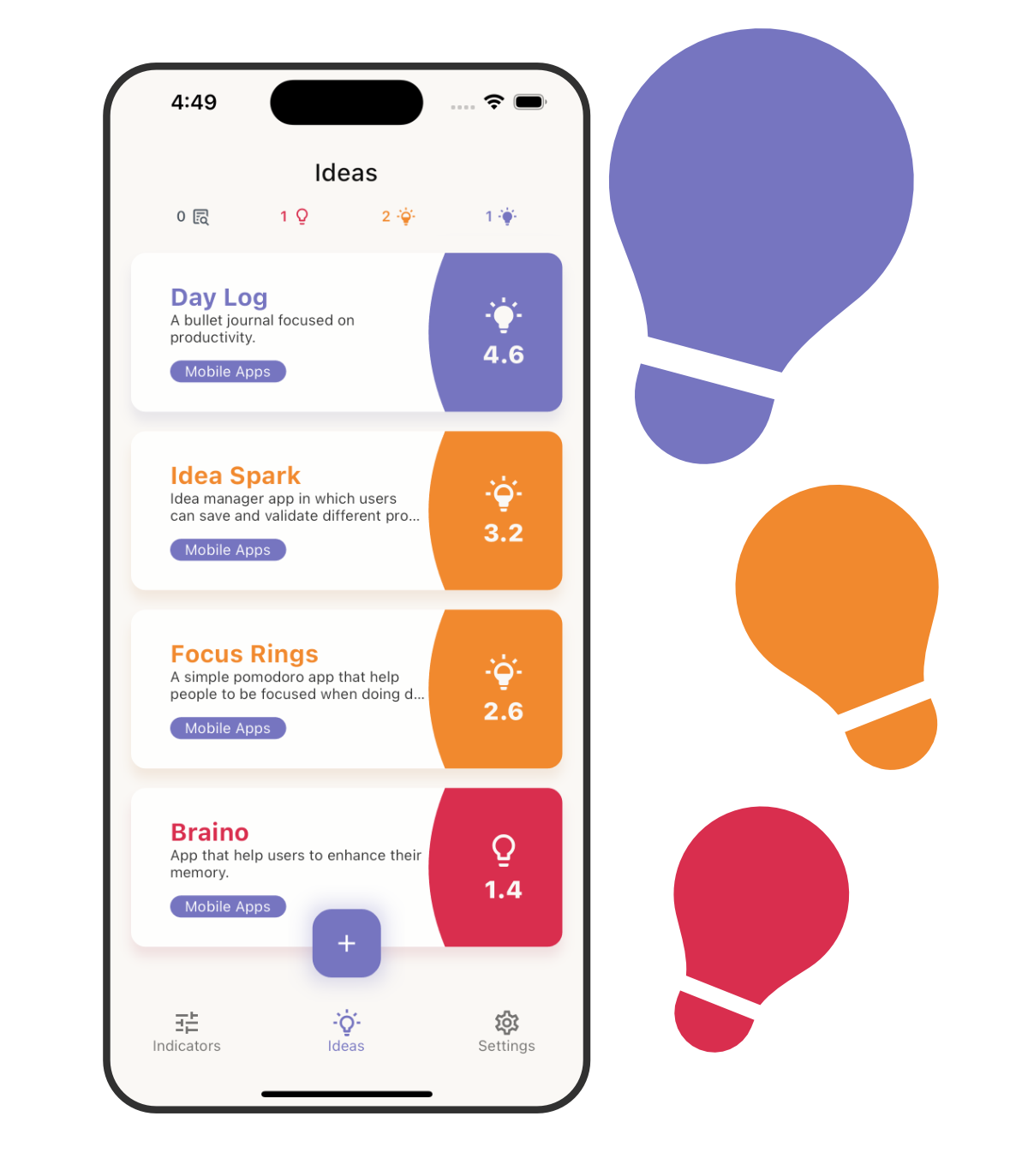 Idea Spark – Pocket Idea Manager