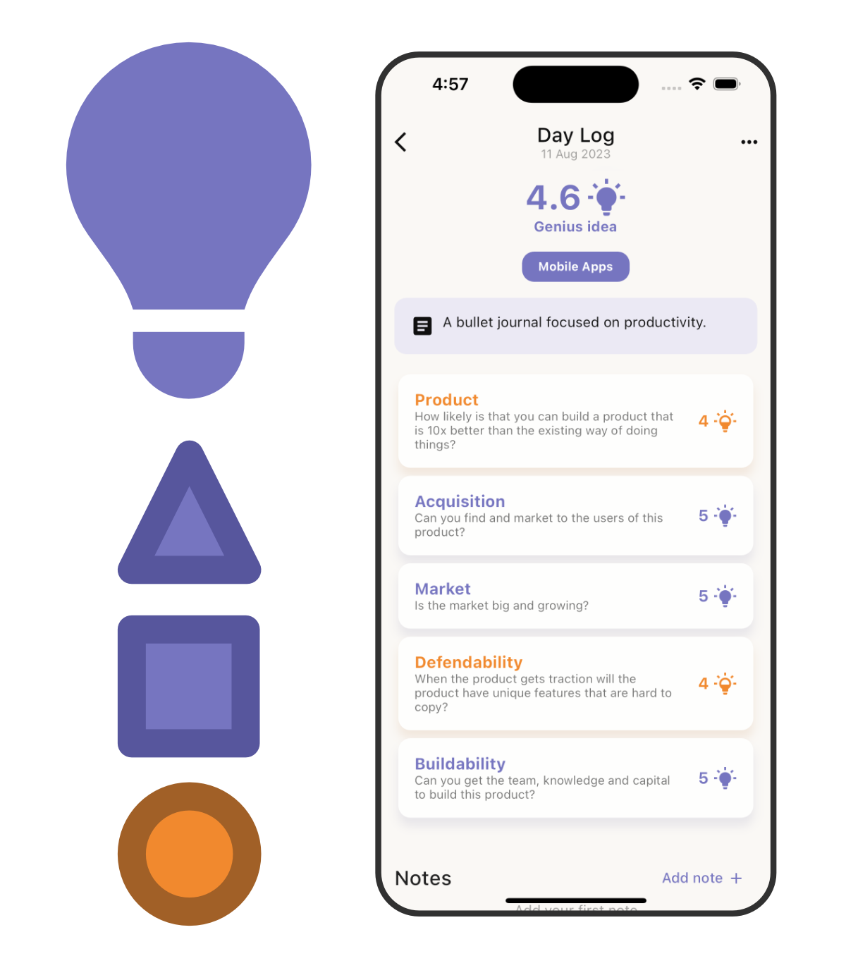 Idea Spark – Pocket Idea Manager